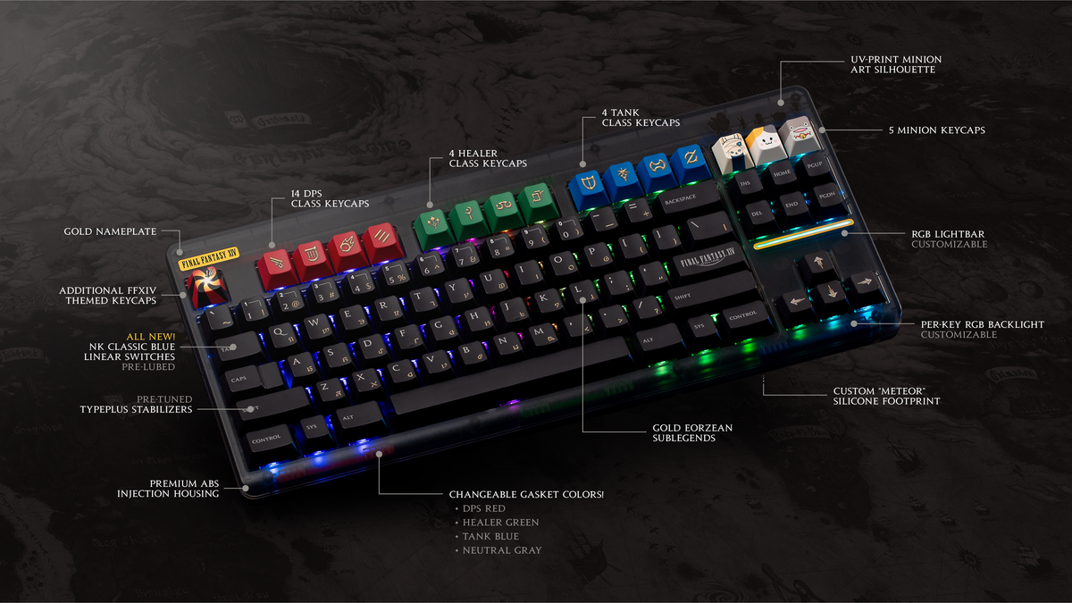 CLASSIC-TKL FFXIV Edition – NovelKeys LLC