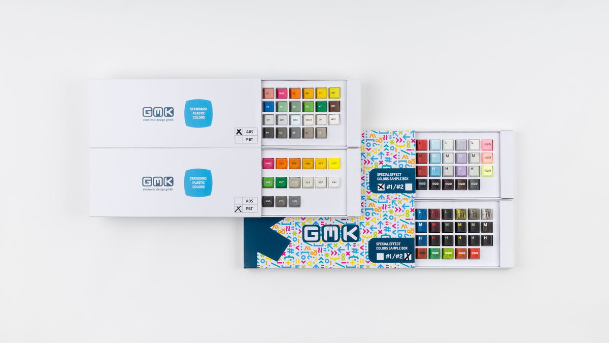 GMK Color Samples – NovelKeys LLC